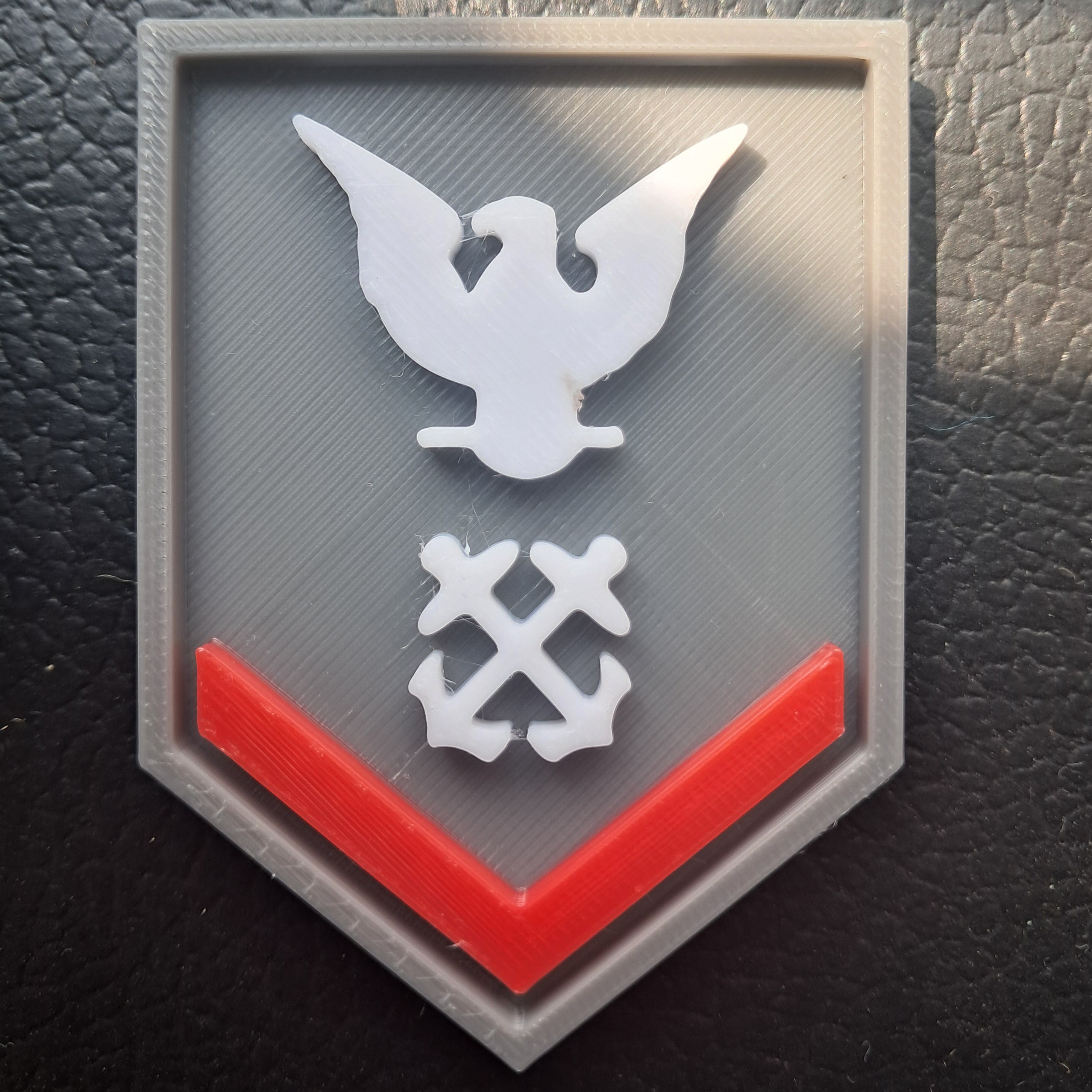 US Navy Petty Officer 3rd Class Insignia Symbols 3D STL Files For 3D P ...