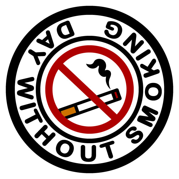 Day Without Smoking Merit Badge Screen Printing Design Files – Ten ...